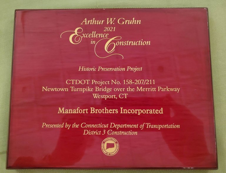 Manafort Brothers Receives Arthur W. Gruhn Excellence in Construction ...